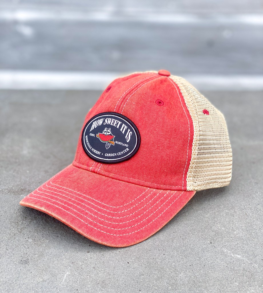 Red Trucker Hat with Logo - How Sweet It Is