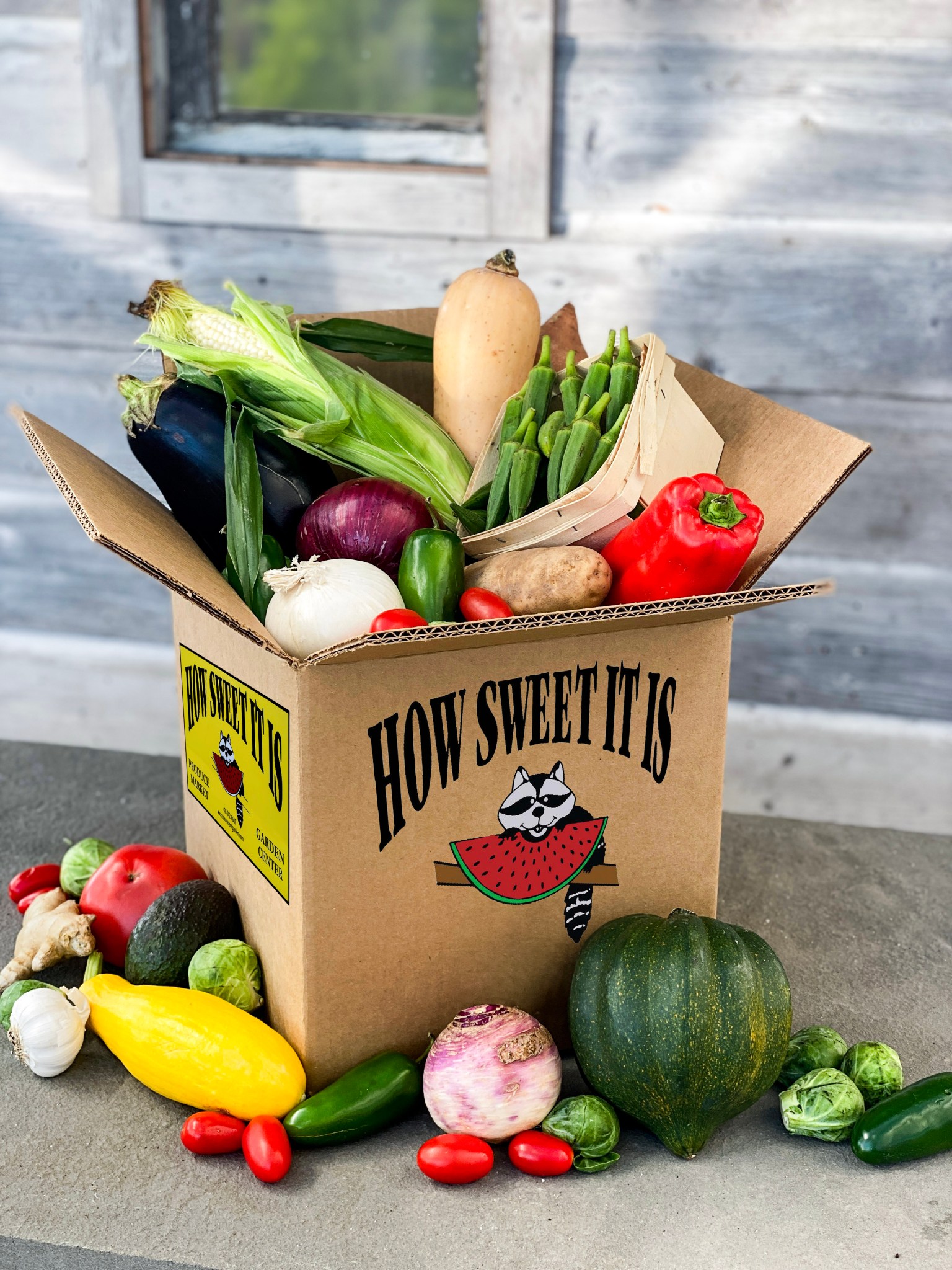 Fresh Produce Box Subscriptions - How Sweet It Is