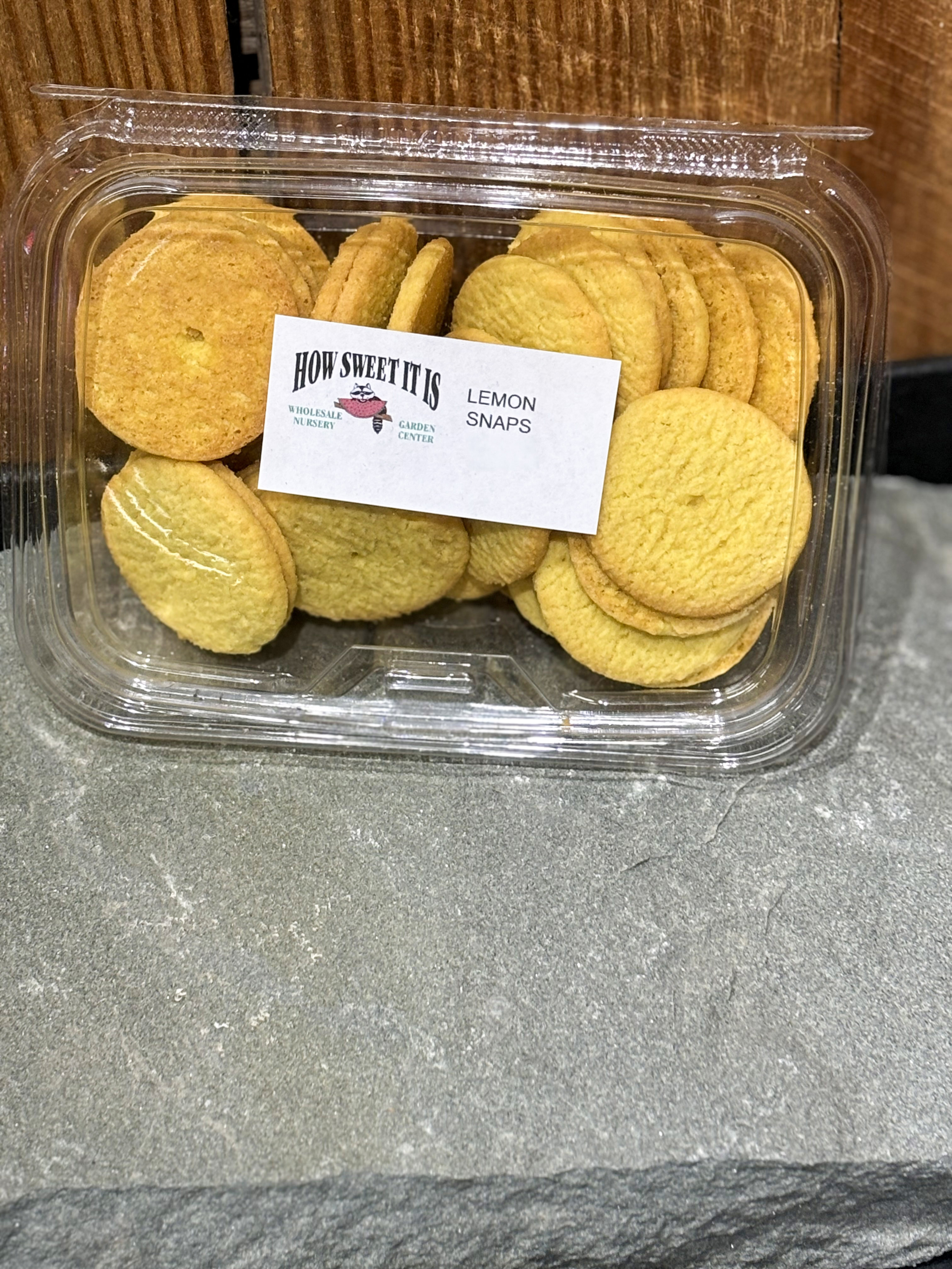 Lemon Snaps Cookies - How Sweet It Is