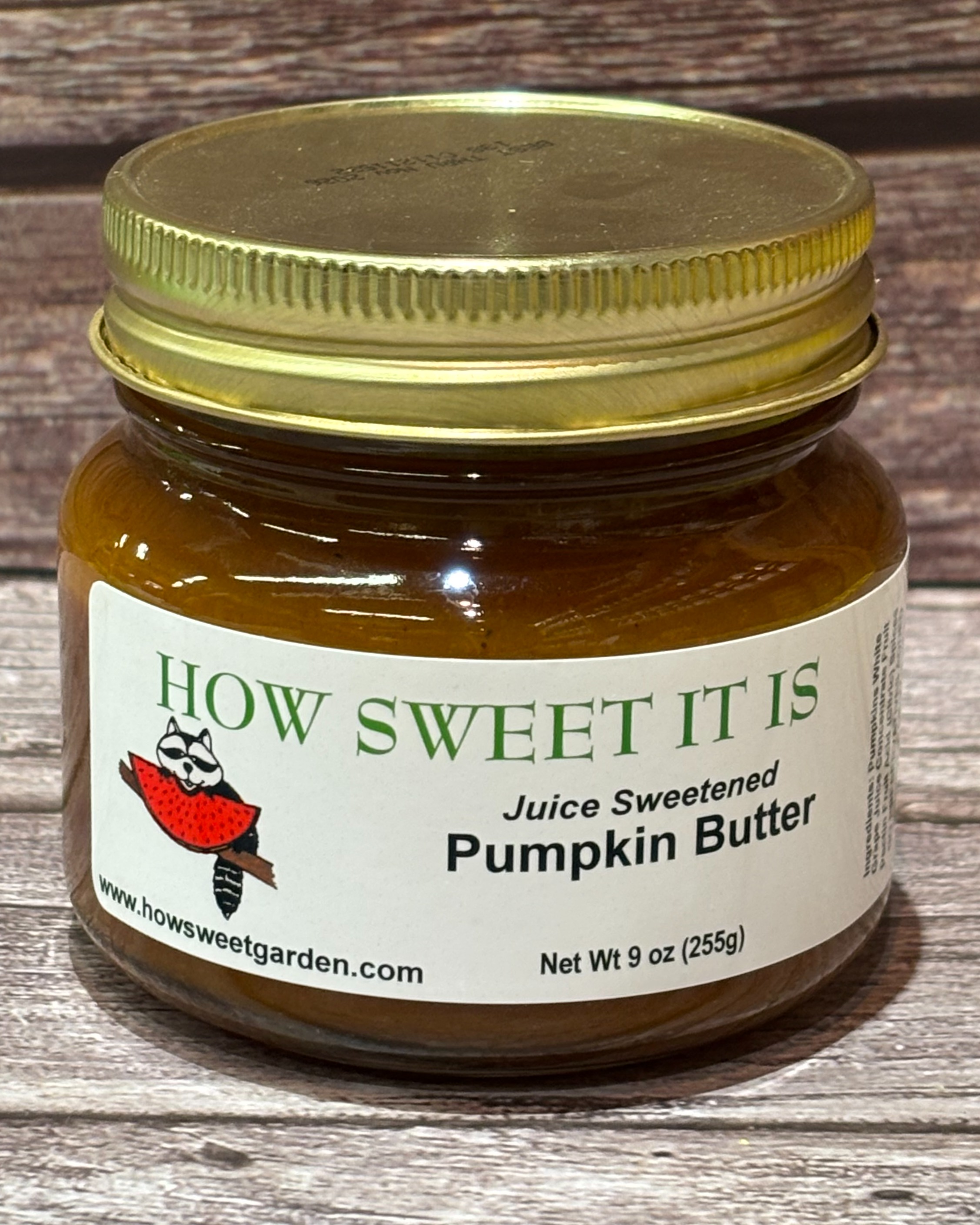 JS Pumpkin Butter, 10oz HSII - How Sweet It Is