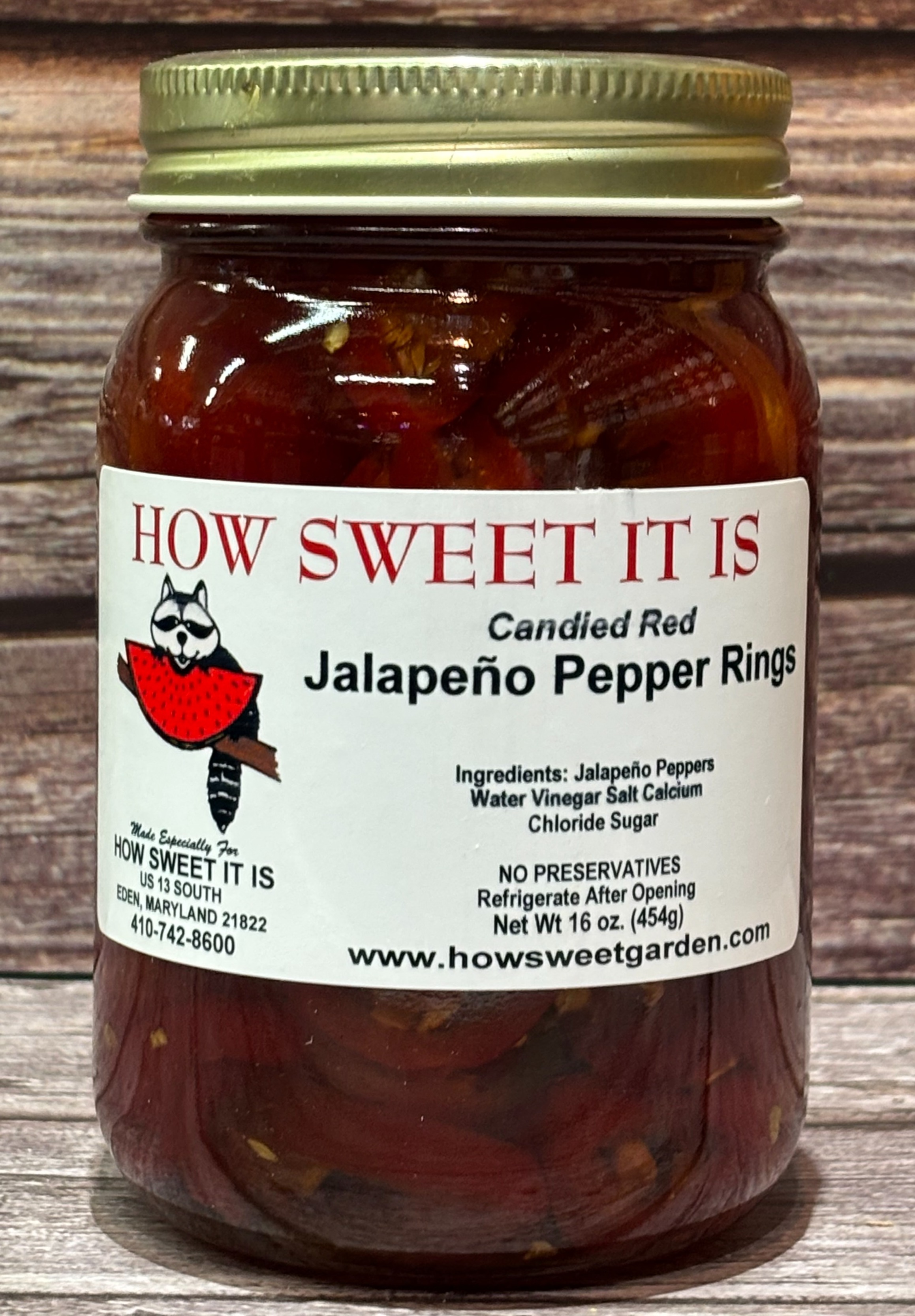 Red Hot Candied Jalapenos, HSII - How Sweet It Is